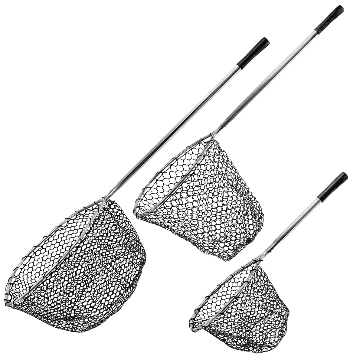 Angler Release Landing Net - Rubber Netting – Promar & Ahi USA