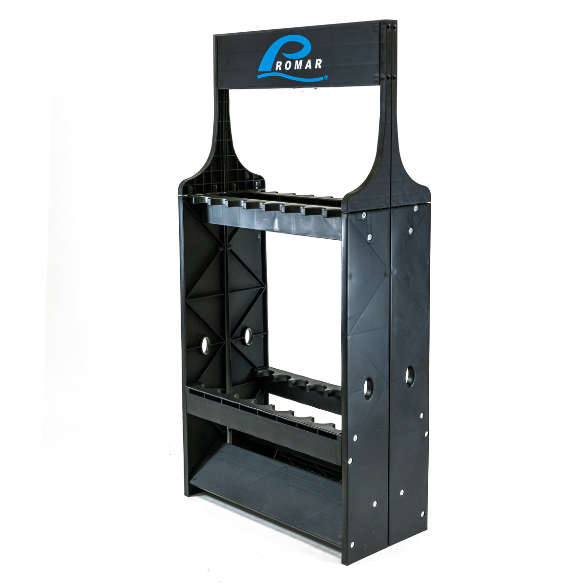ABS Plastic Rod Rack - 16 Rod Rack - Promar & Ahi USA